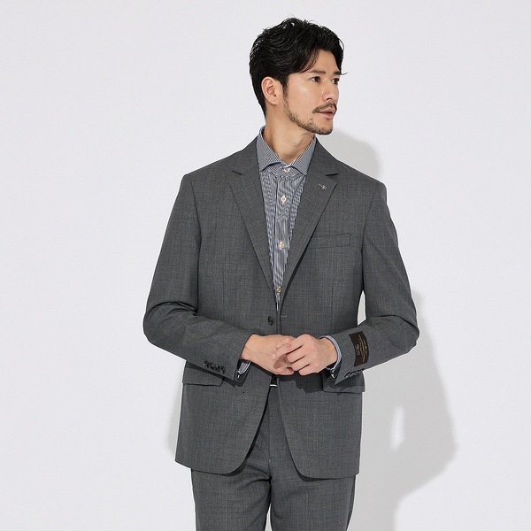 アバハウス（ABAHOUSE）/【セットアップ対応/CANONICO】Super120トロピカルウール  ジャケ