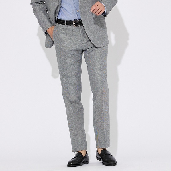 アバハウス（ABAHOUSE）/【セットアップ対応】TOP調 カラミ メッシュ ナチュラルストレッチ スラックス