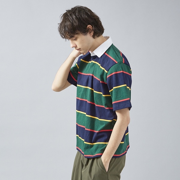 アバハウス（ABAHOUSE）/【BARBARRIAN / バーバリアン】LIGHT WEGHT 無地/ボーダー