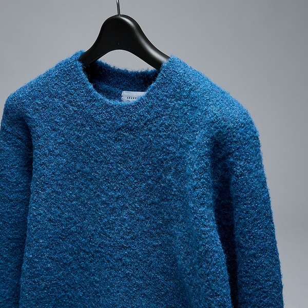 アバハウス（ABAHOUSE）/【シャギー調】リングヤーン メランジニット / プルオーバー ニット