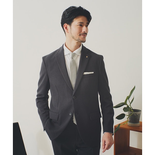 アバハウス（ABAHOUSE）/【セットアップ対応/FLEX JACKET】ダブルクロスウェザー ジャケット