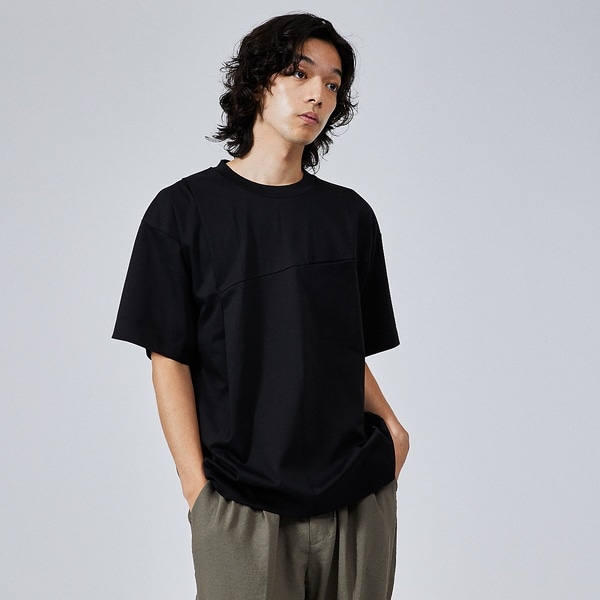 アバハウス（ABAHOUSE）/glossy ポンチ タックTシャツ