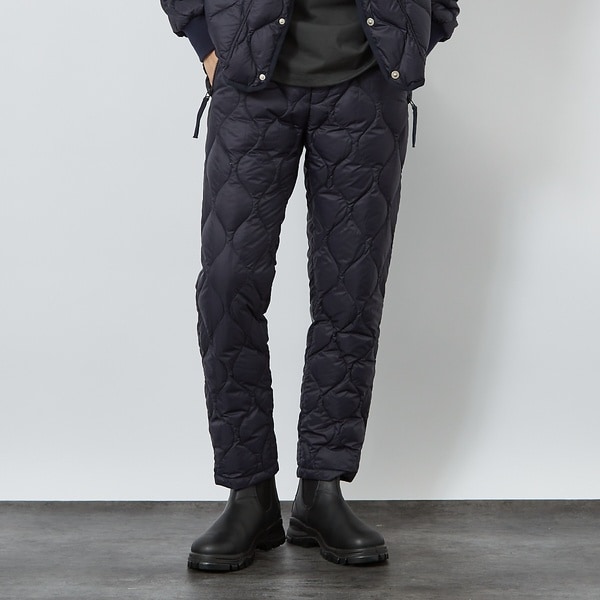 アバハウス（ABAHOUSE）/【TAION/タイオン】ミリタリー ナロー ダウンパンツ/ソフトシェル/UNIS