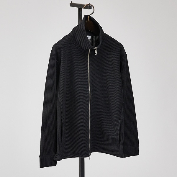 アバハウス（ABAHOUSE）/【ハイネック】ドライバーズニット/ジップカーディガン