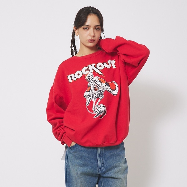 アバハウス（ABAHOUSE）/【JERZEES/ジャージーズ】ROCK OUT/スウェットクルー/ユニセックス