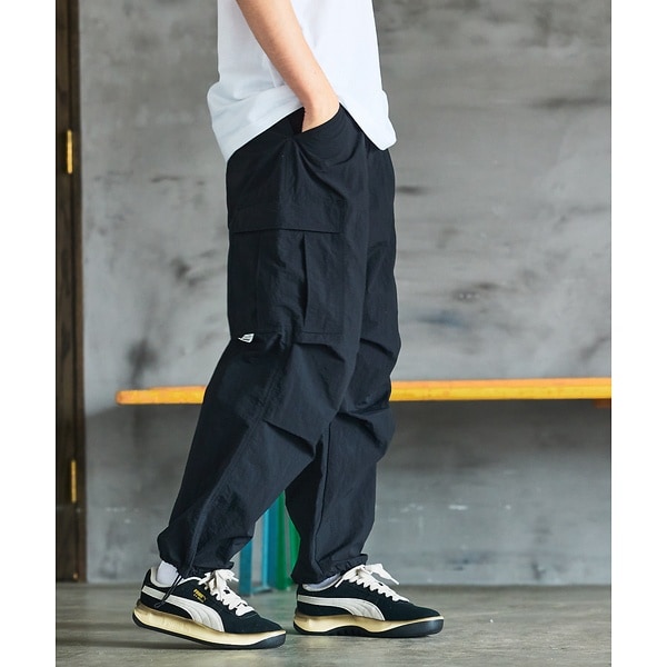 アバハウス（ABAHOUSE）/【Lee/リー】フリーサイズ リラックスワイドカーゴパンツ FLeeasy CA