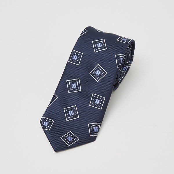 アバハウス（ABAHOUSE）/【ウォッシャブル】小紋柄 ネクタイ