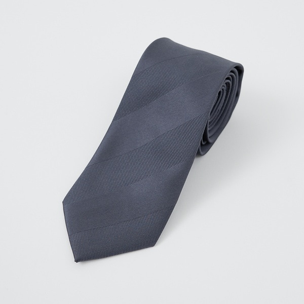 アバハウス（ABAHOUSE）/【ウォッシャブル】シャドー レジメンタル ネクタイ