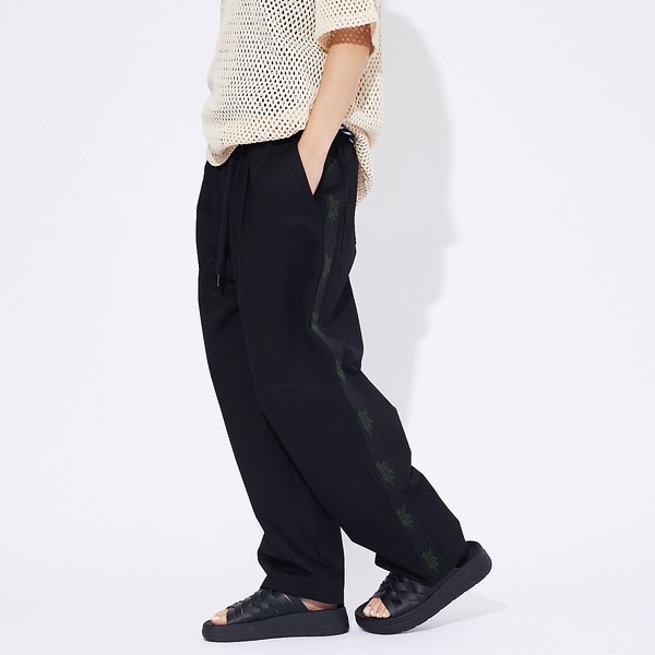 アバハウス（ABAHOUSE）/【Revo．/レボ】ワイドレッグ/タイガーテープライン/ツイルワークイージーパン