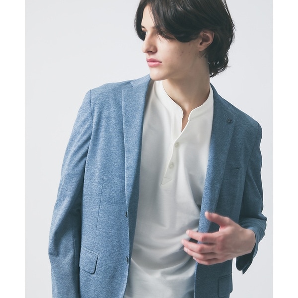 アバハウス（ABAHOUSE）/【セットアップ対応/FLEX JACKET】Breeze cool カノコ ジャ