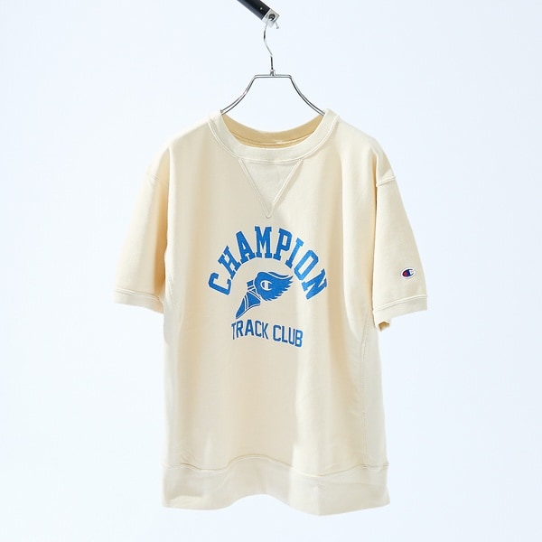 アバハウス（ABAHOUSE）/【Champion】リバースウィーブ(R)ショートスリーブスウェットシャツ /