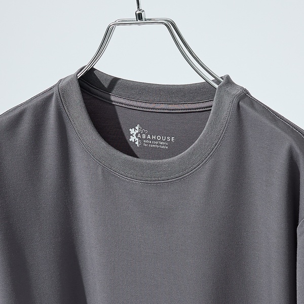 アバハウス（ABAHOUSE）/【接触冷感/WEB限定】フリーザーTシャツ /アイスピケ ストレッチ