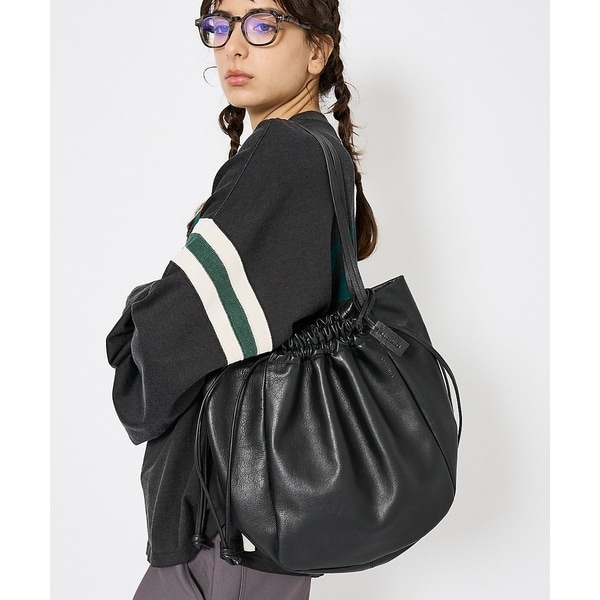 アバハウス（ABAHOUSE）/【ARUTEMIKA / アルテミカ】 レザー ギャザートートバッグ/ユニセック