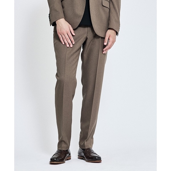 アバハウス（ABAHOUSE）/【セットアップ対応】デニムライク ワンタック イージースラックス / 2WAYス