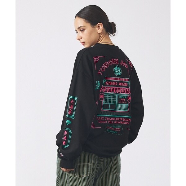 アバハウス（ABAHOUSE）/【YOIDORE/ヨイドレ】居酒屋クルーネックスウェット/刺繍/秋冬/ユニセック