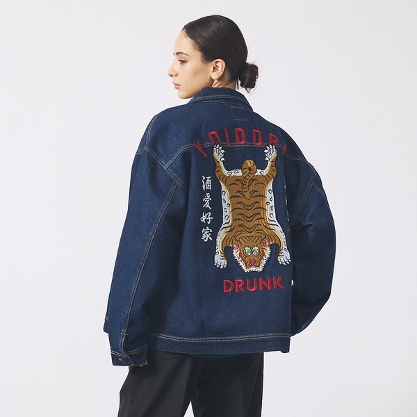 アバハウス（ABAHOUSE）/【YOIDORE / ヨイドレ】Tibetan Denim Jacket / チ