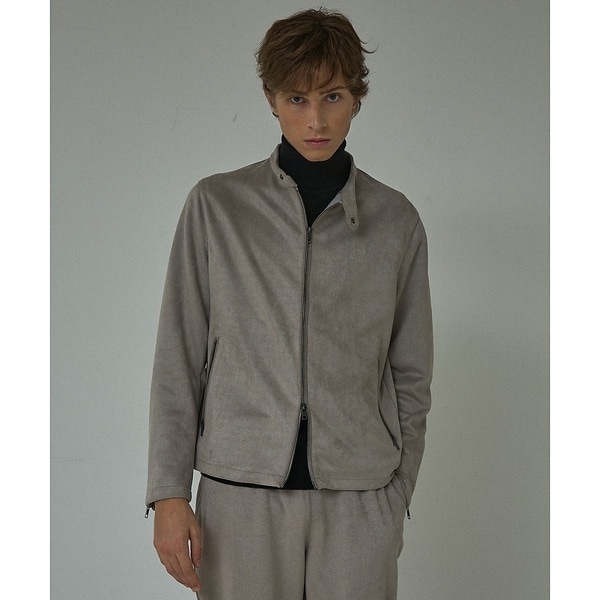 アバハウス（ABAHOUSE）/【セットアップ対応】ネオスエード ライダースジャケット / ダンボールニット