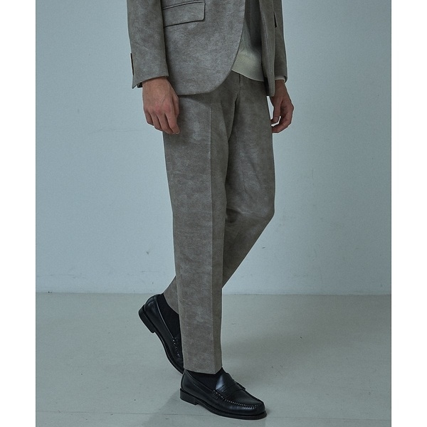 アバハウス（ABAHOUSE）/【セットアップ対応】Down Fabric フェードスエード イージースラックス