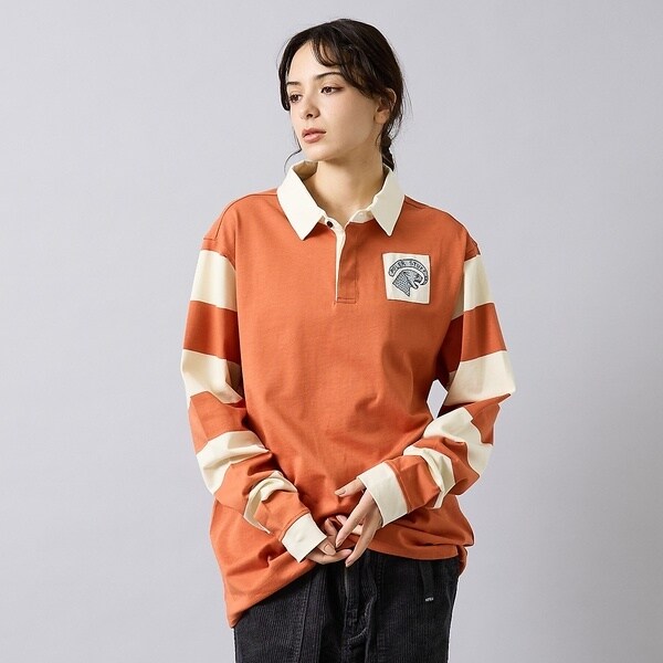 アバハウス（ABAHOUSE）/【POLER/ポーラー】COLWOOD RUGBY/ラガーシャツ/ユニセックス【