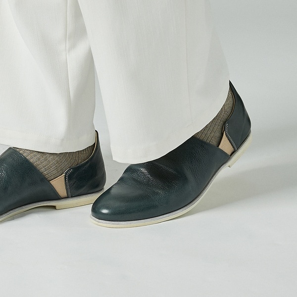 アルフレッド・バニスター（alfredoBANNISTER）/【販売店舗限定】サイドゴア スリッポン