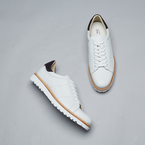 アルフレッド・バニスター（alfredoBANNISTER）/【一部店舗＋WEB限定】レザー ウェルト 厚底ソール レースアップ スニーカー