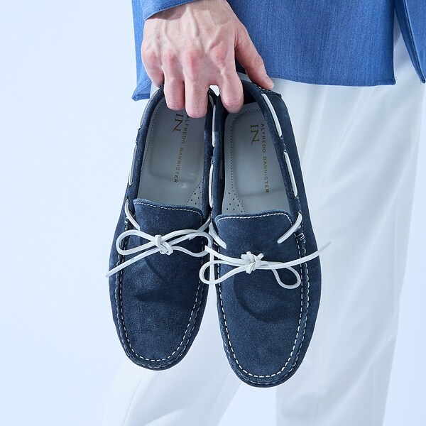 アルフレッド・バニスター（alfredoBANNISTER）/ドライビングデッキシューズ