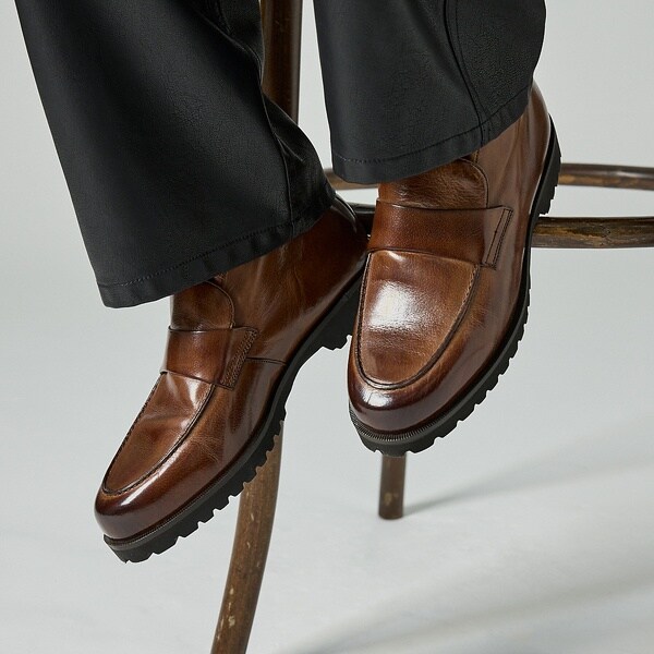 アルフレッド・バニスター（alfredoBANNISTER）/【WEB別注】軽量ローファー ブーツ