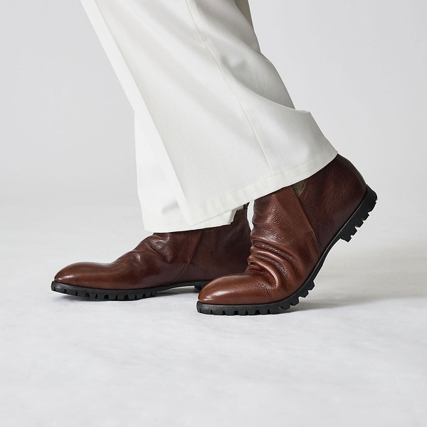 アルフレッド・バニスター（alfredoBANNISTER）/【MADE IN JAPAN】タンクソール ドレープブーツ