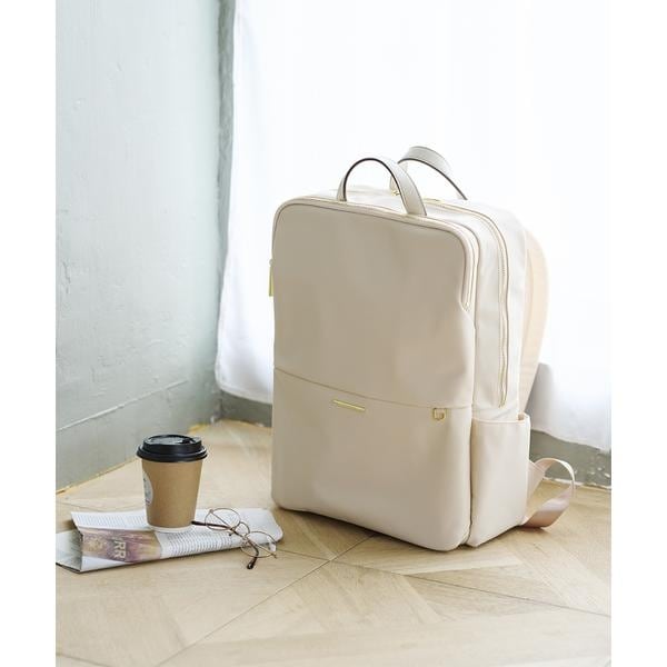 アンドシュエット（& chouette）/シンプルスクエアリュック（PC対応）