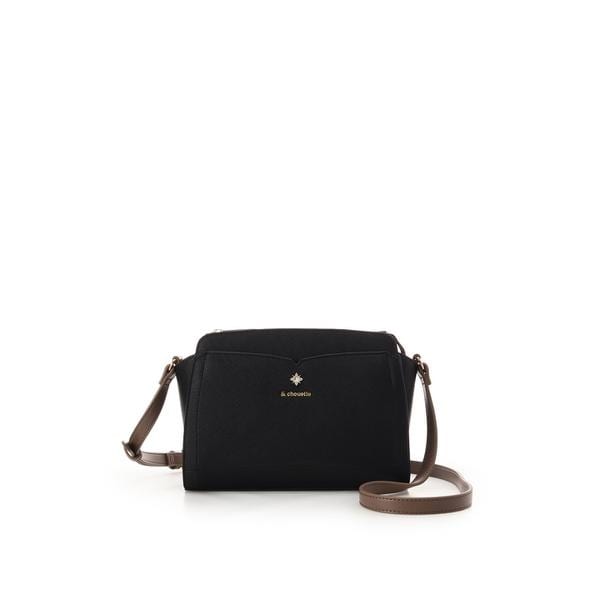 アンドシュエット（& chouette）/ビジュー付きショルダーバッグ