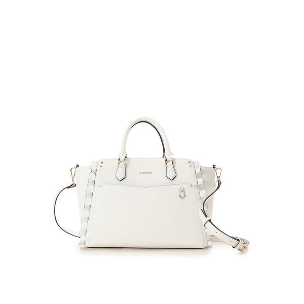 アンドシュエット（& chouette）/《推し事バッグ》クリアポケット付きトートバッグ