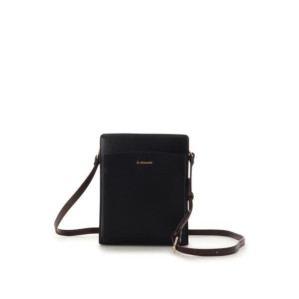 アンドシュエット（& chouette）/縦型スクエアショルダーバッグ