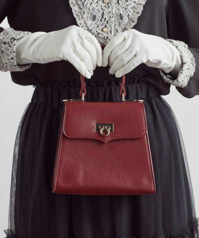 アンアナザーアンジェラス（an another angelus）/【WEB限定】ループ金具フラップミニバッグ