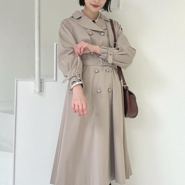 アンアナザーアンジェラス（an another angelus）/【洗える・撥水加工】撥水トレンチコート