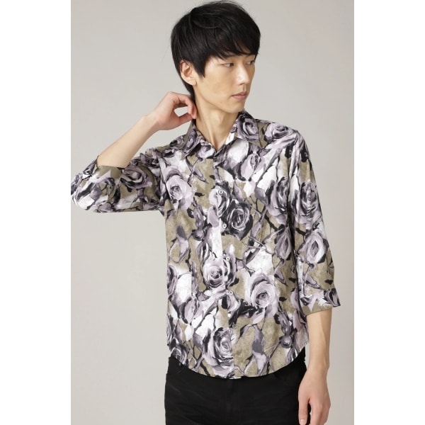 トルネードマート（TORNADO MART）/TORNADO MART∴ソーニーローズプリントシャツ