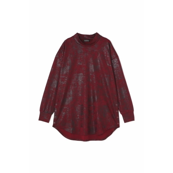 トルネードマート（TORNADO MART）/【LADIES】TORNADO MART∴カスリフォイルハイネックロングカットソー