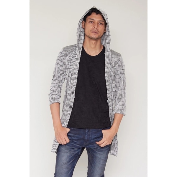 トルネードマート（TORNADO MART）/TORNADO MART∴ジオメトリックブライトJQロングフーディ