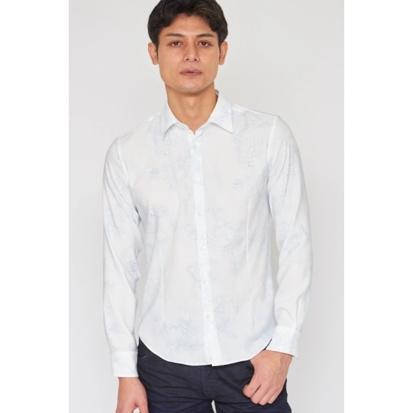 トルネードマート（TORNADO MART）/TORNADO MART∴ローズクロコダイルプリントシャツ