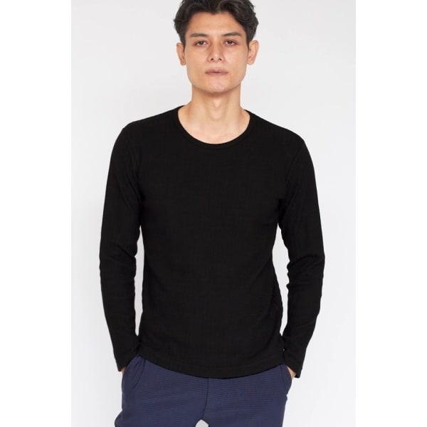 トルネードマート（TORNADO MART）/ZERO by TORNADO MART∴ジグザグストライプリンクス長袖カットソー