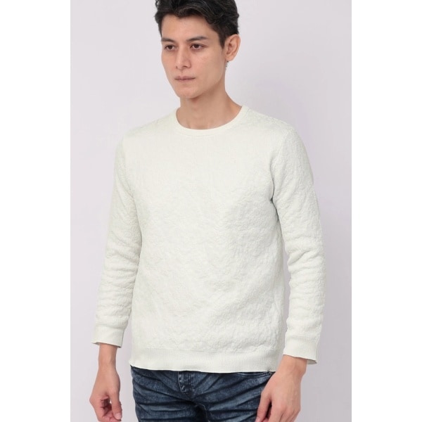 トルネードマート（TORNADO MART）/TORNADO MART∴バロックジャガードモールクルーネックニット