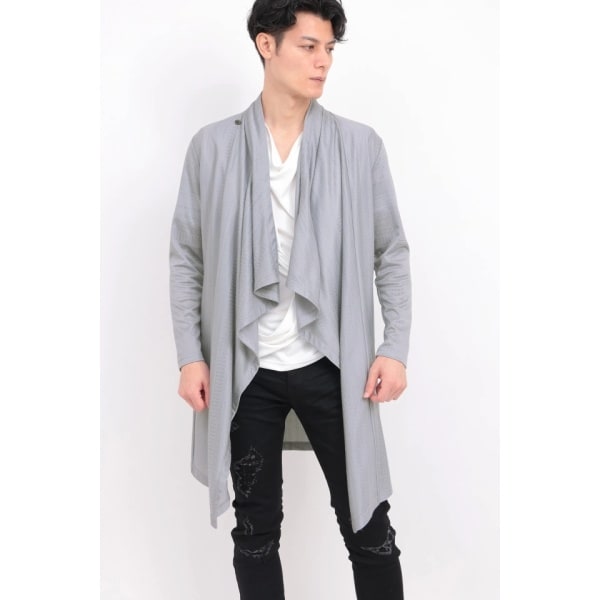 トルネードマート（TORNADO MART）/TORNADO MART∴フェアアイルサーフジャカードドレープカーデ