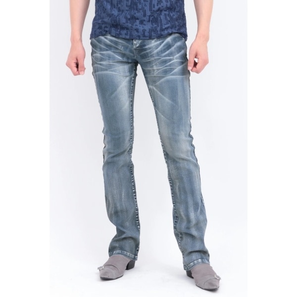 トルネードマート（TORNADO MART）/TORNADO MART∴ペイントクリアコーティングシューカットデニム