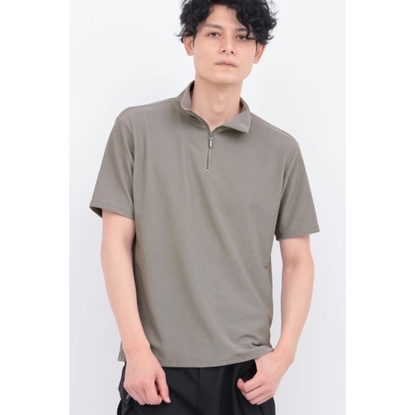 トルネードマート（TORNADO MART）/TORNADO MART∴ハーフIPスタンド半袖カットソー