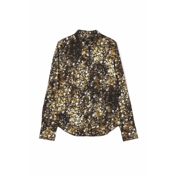 トルネードマート（TORNADO MART）/【LADIES】TORNADO MART∴小花ストレッチ プリントシャツ