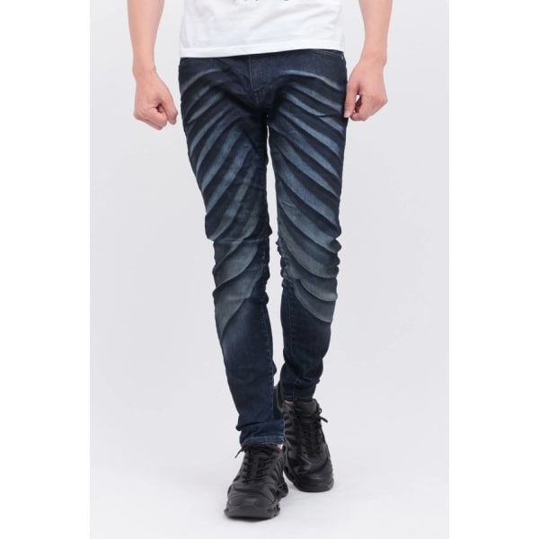 トルネードマート（TORNADO MART）/TORNADO MART∴ウェーブシェービングスキニーデニム