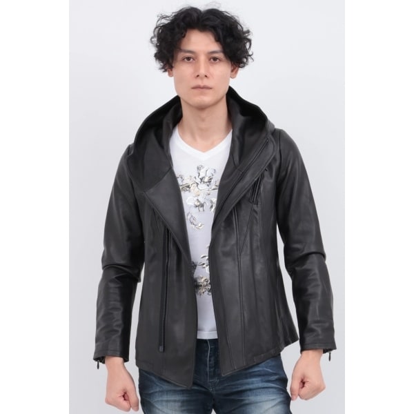 トルネードマート（TORNADO MART）/TORNADO MART∴フーディレザーブルゾン