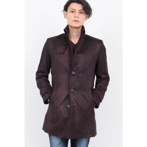 トルネードマート（TORNADO MART）/ＴＯＲＮＡＤＯ ＭＡＲＴ∴Ｔ/Ｃスエードライナーツキカエシエリコート