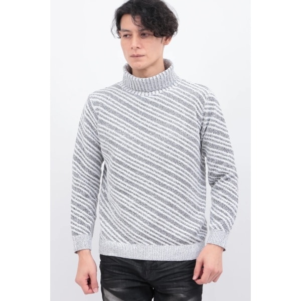 トルネードマート（TORNADO MART）/TORNADO MART∴バイアスモールタートルネックKN