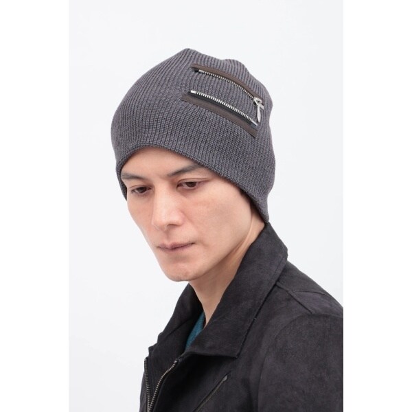 トルネードマート（TORNADO MART）/TORNADO MART∴ZIPアクセントニットキャップ