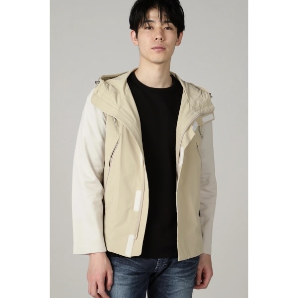 ハイストリート（HIGH STREET）/HIGH STREET∴ナイロンコンビフードブルゾン